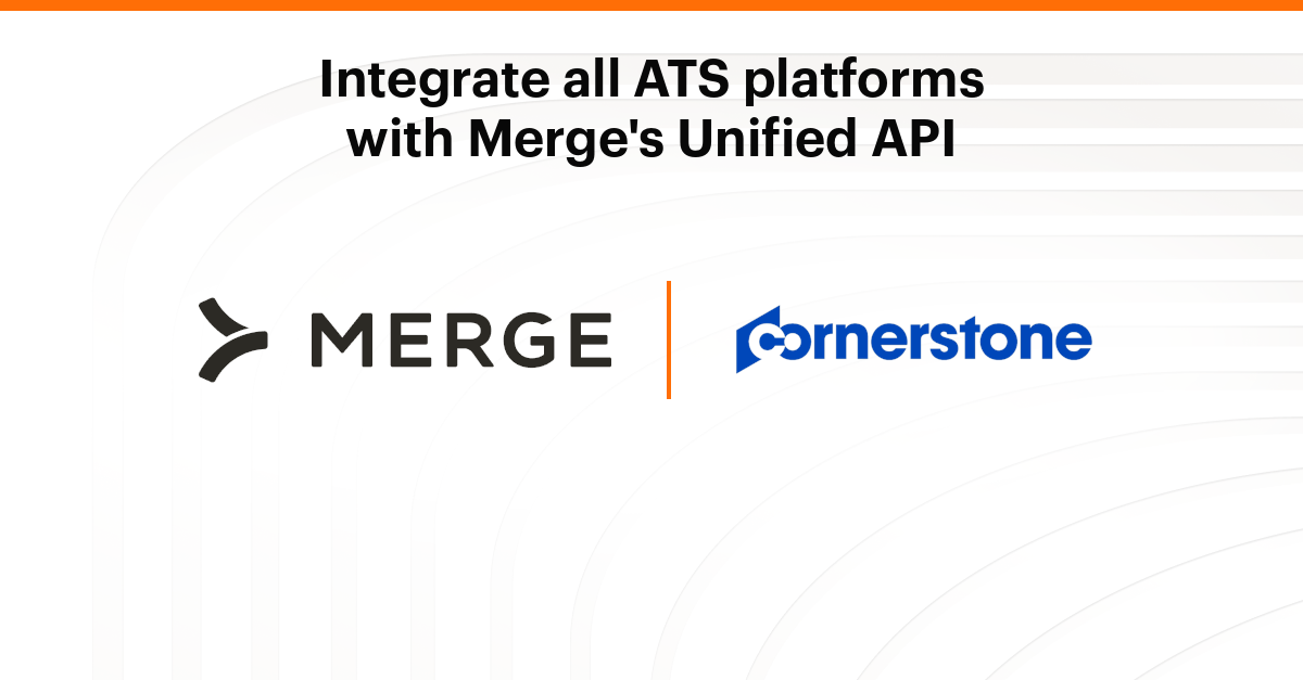 Merge - ATS Cornerstone Integration