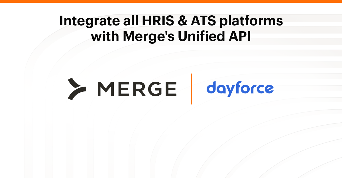 Dayforce API Integration - Build & Ship Faster with Merge