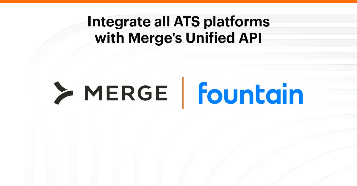 Merge - ATS Fountain Integration