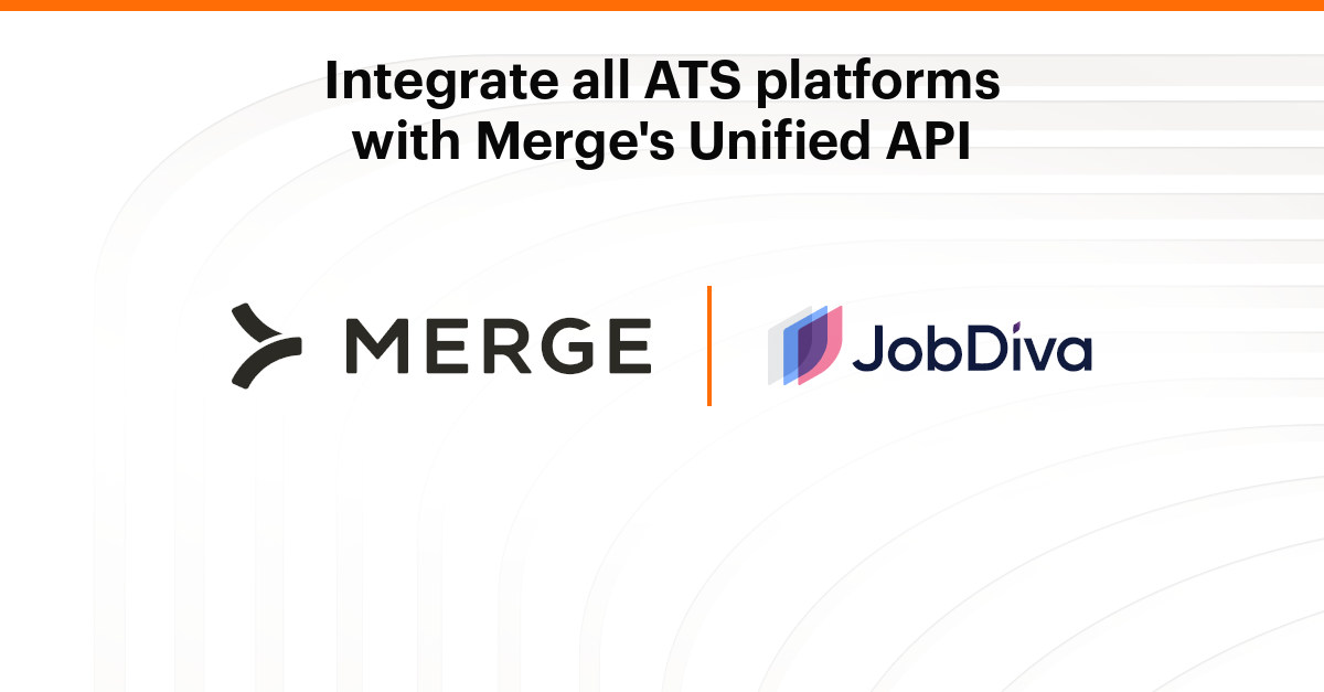 JobDiva API Integration - Build & Ship Faster with Merge