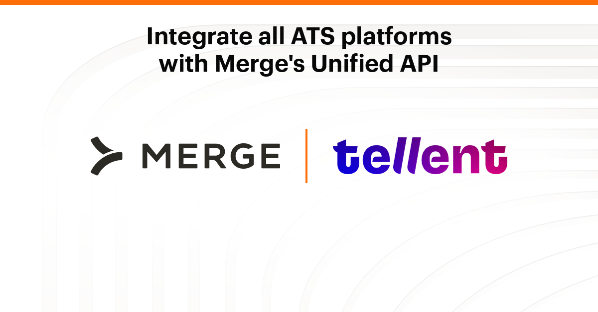 Tellent Recruitee API Integration - Build & Ship Faster with Merge