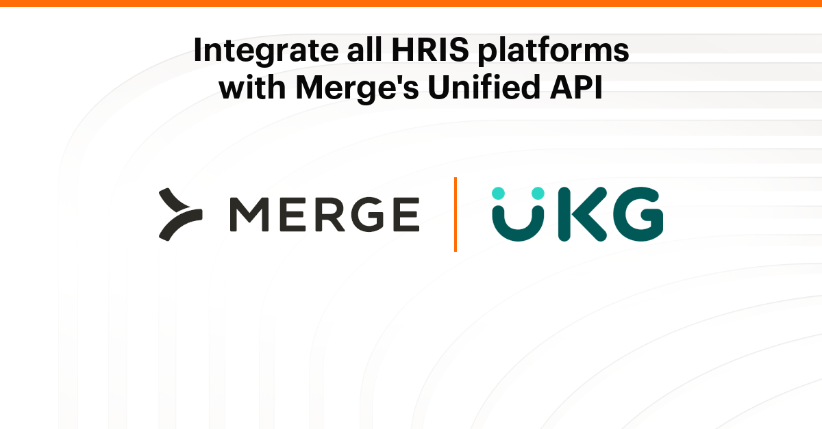 UKG Pro Workforce Management API Integration - Build & Ship Faster with ...